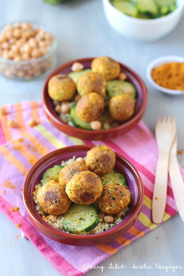 Boulettes de tofu à la marocaine - Cooking lili